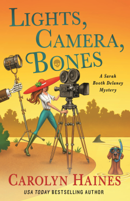 Review — Lights, Camera, Bones by Carolyn Haines | Libby McKinmer